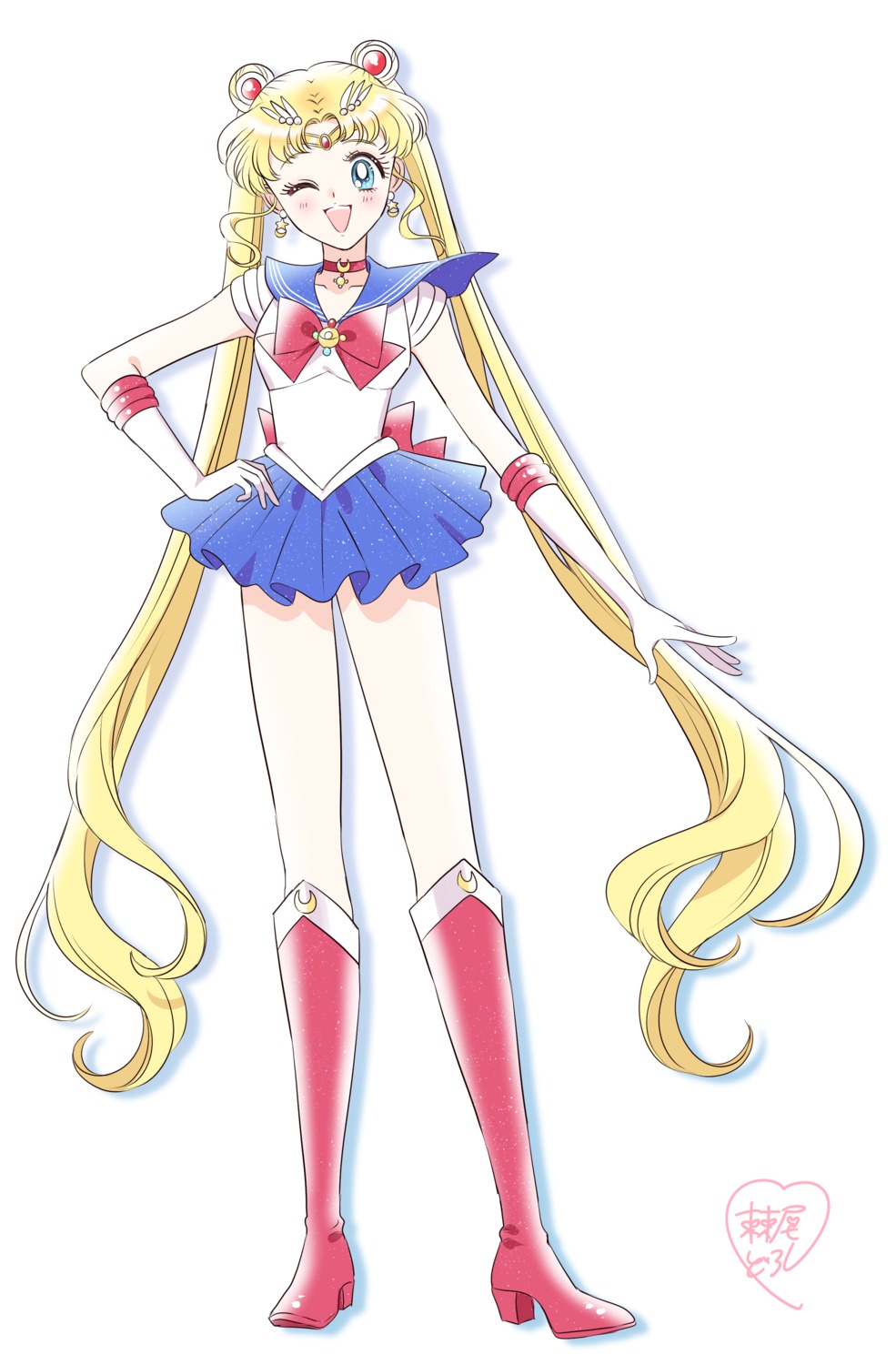 loveodoro sailor moon tsukino usagi heels seifuku | #1178329 | yande.re